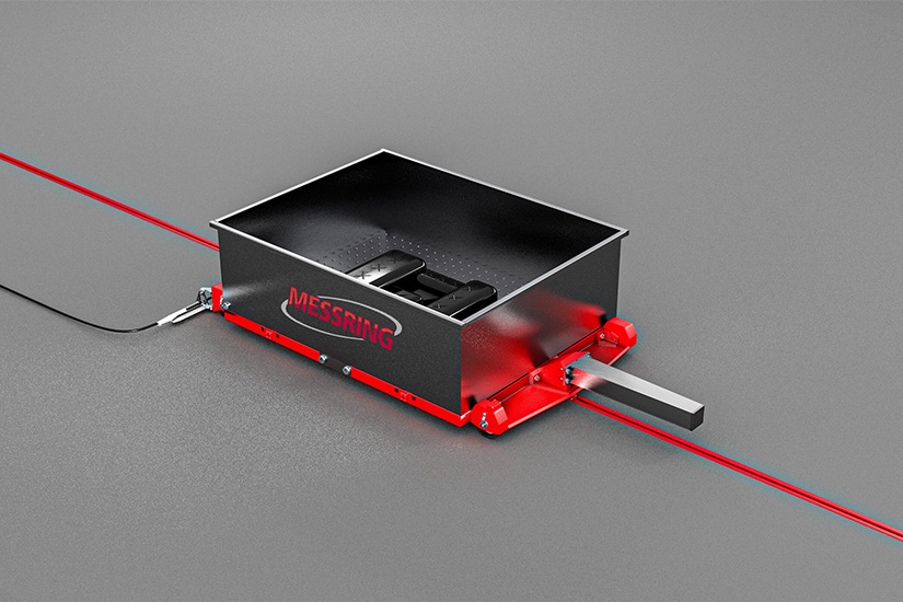Decelerator sled for non-destructive crash tests - Messring