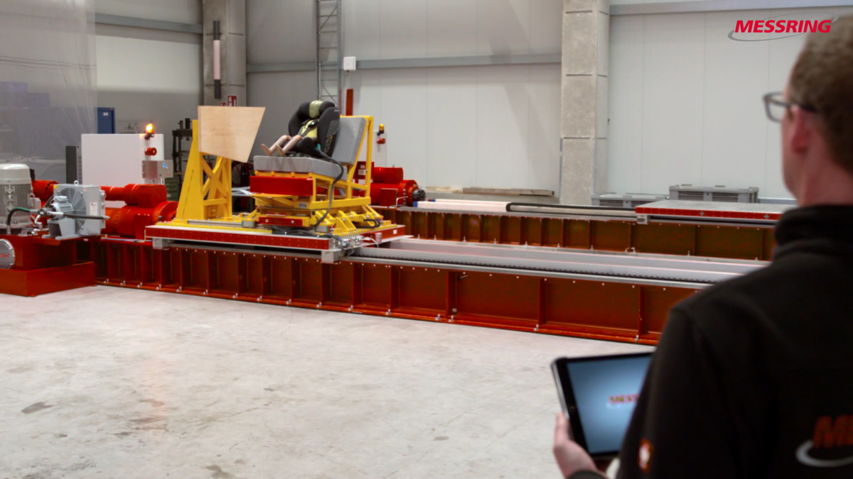 MESSRING now offers acceleration sled tests in-house - MESSRING GmbH